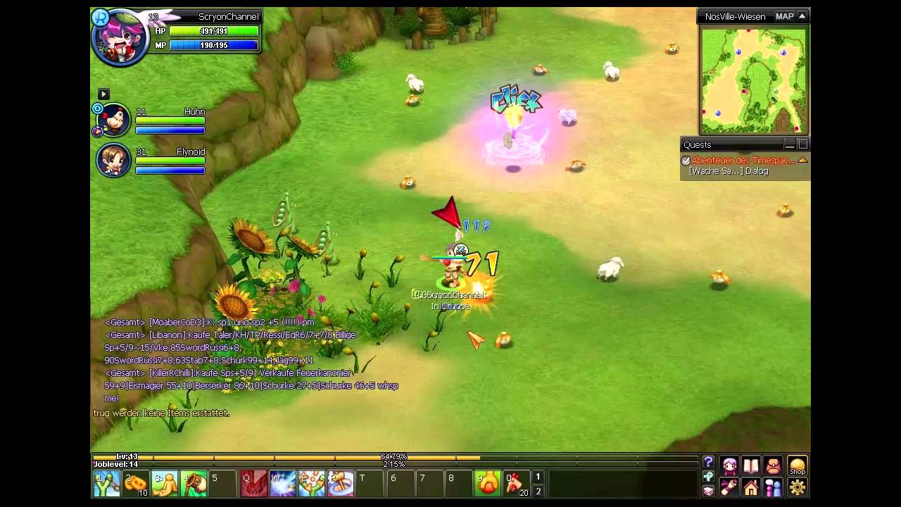 NosTale #011 - Neuer Skill! » Let's Play NosTale [HD] - YouTube