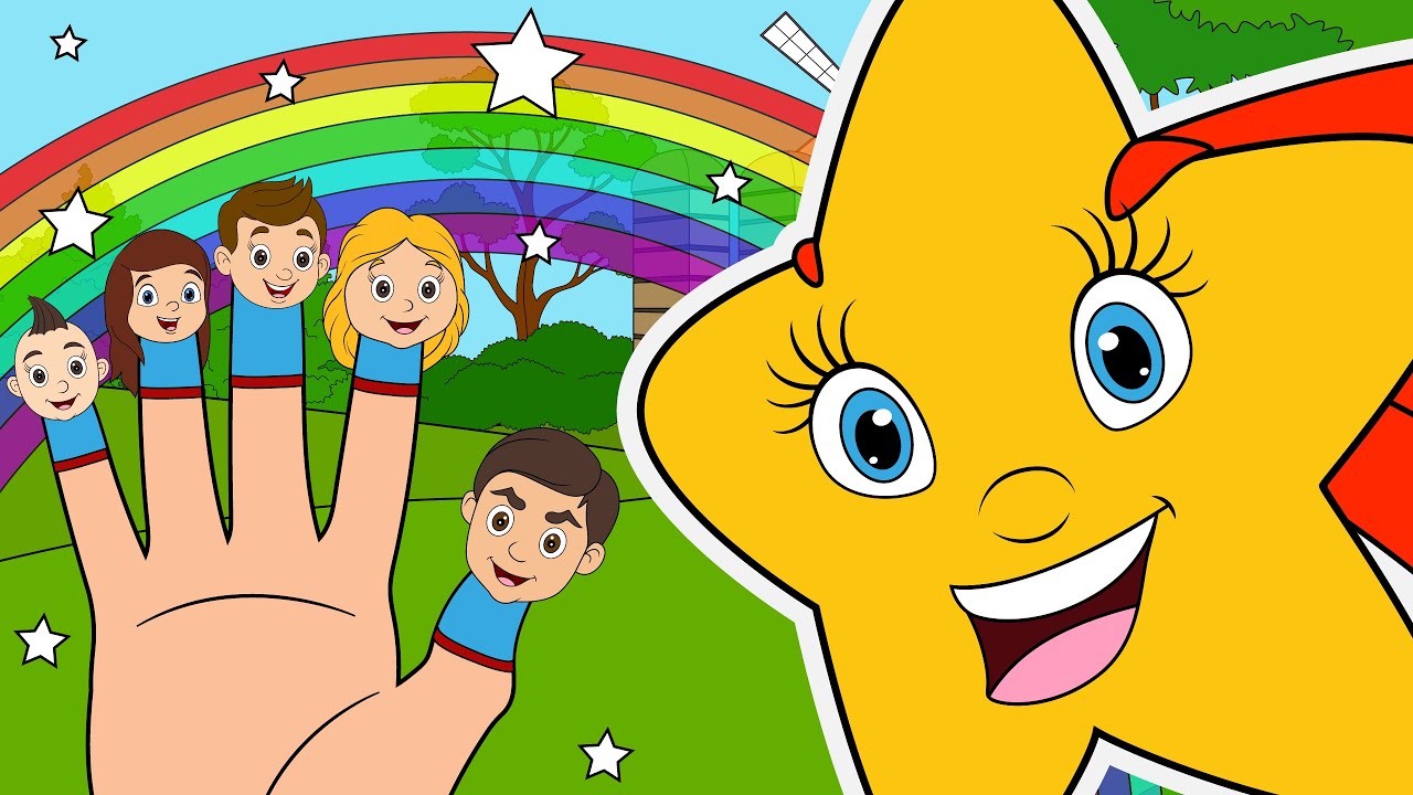 Twinkle Twinkle Little Star + Finger Family Nursery Rhymes & Kids Songs ...