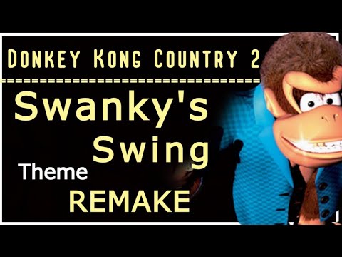 Donkey Kong Country 2 Swanky's Swing Remake - YouTube