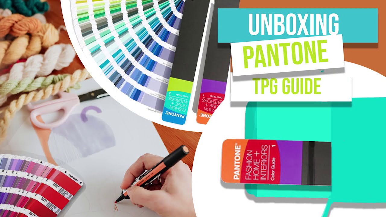 Unboxing Pantone TPG Textile Guide FHIP110A | Pantone Fabric Shade Card ...