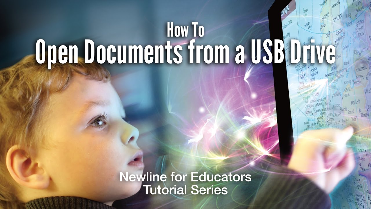 How To: Open Documents from a USB Drive - YouTube