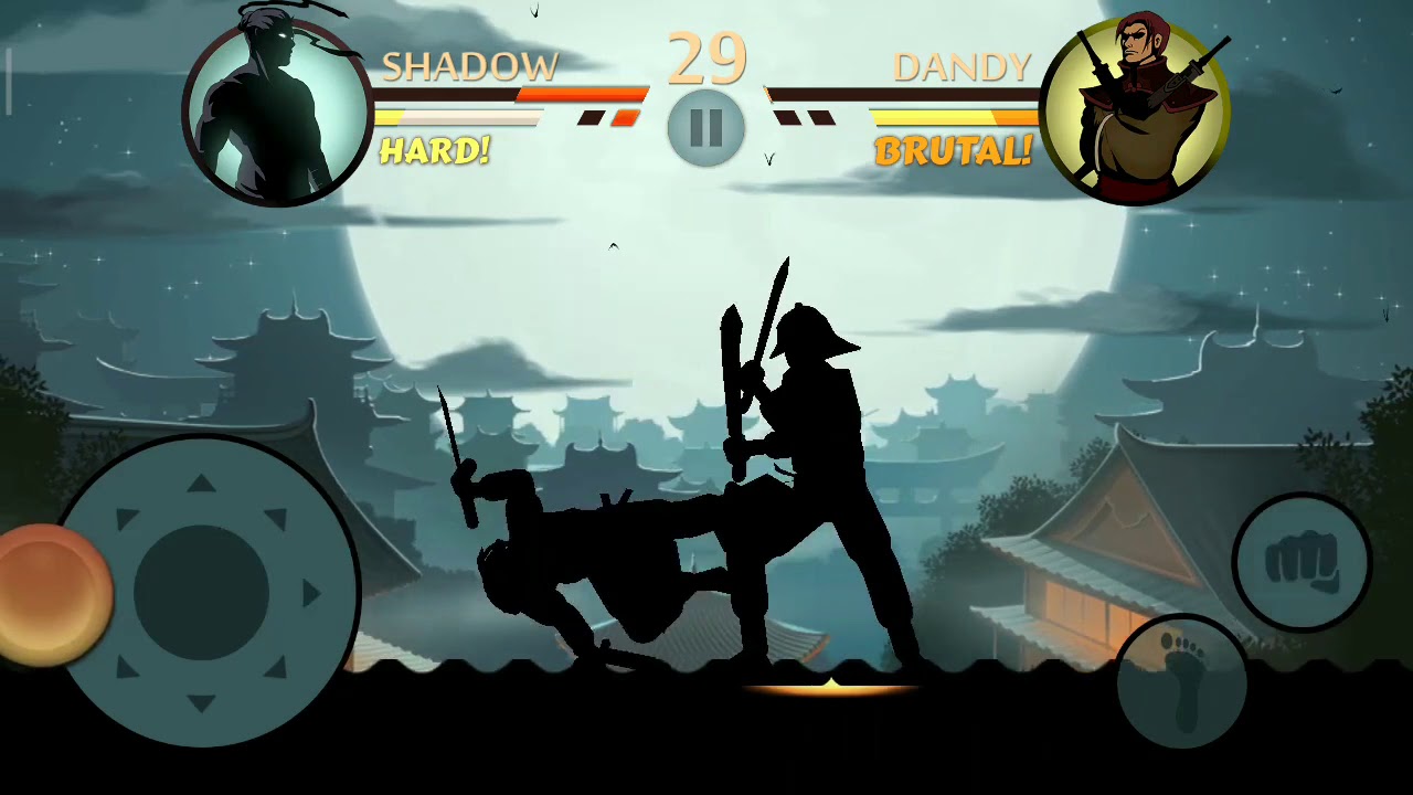 Shadow Fight 2 | Shadow vs Dandy | Lone Beast - YouTube