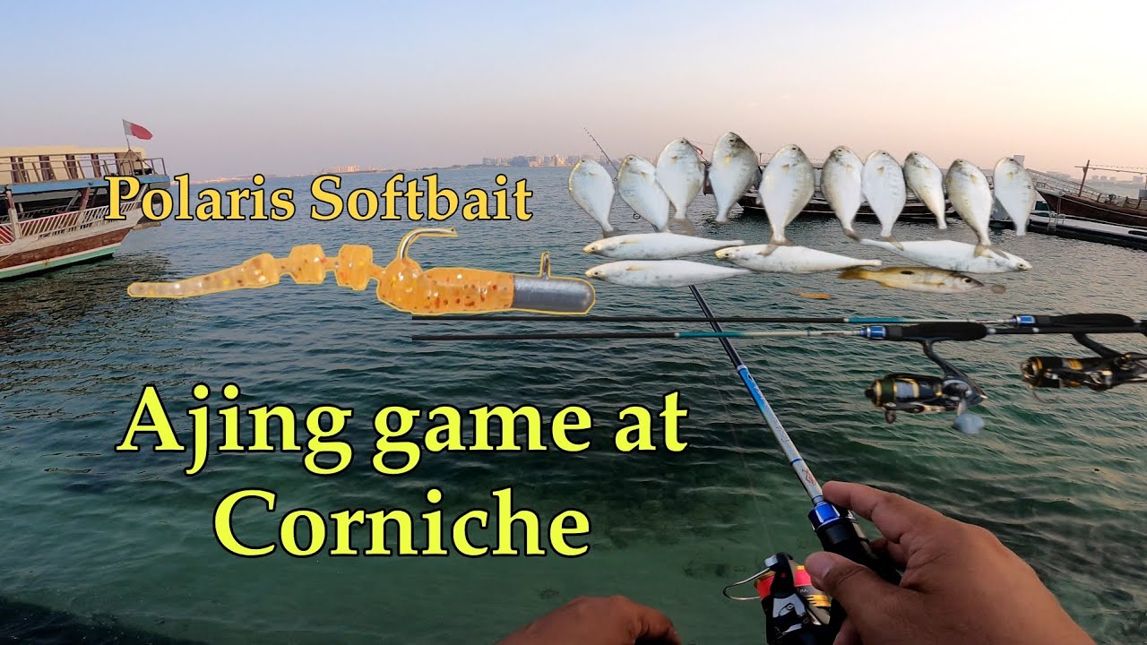 Heat Up Your Fishing Game with Ajing Gaming on Corniche #ajing #fishing ...