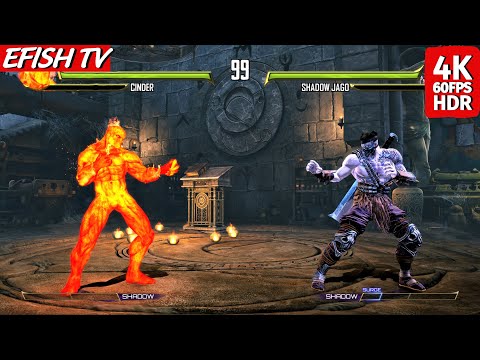 Cinder vs Shadow Jago (Very Hard) - Killer Instinct | 4K 60FPS