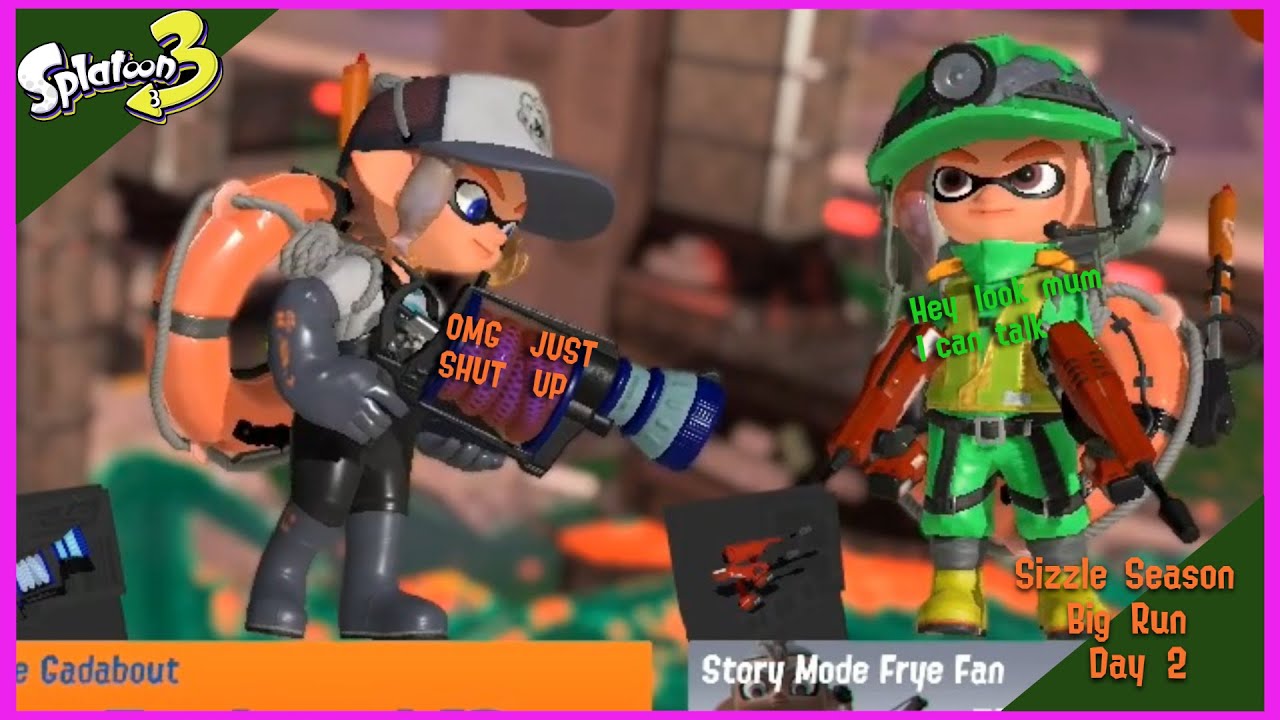 Silver Speaks-Splatoon 3 Sizzle Season 2023 Big Run Day 2 [Stream ...