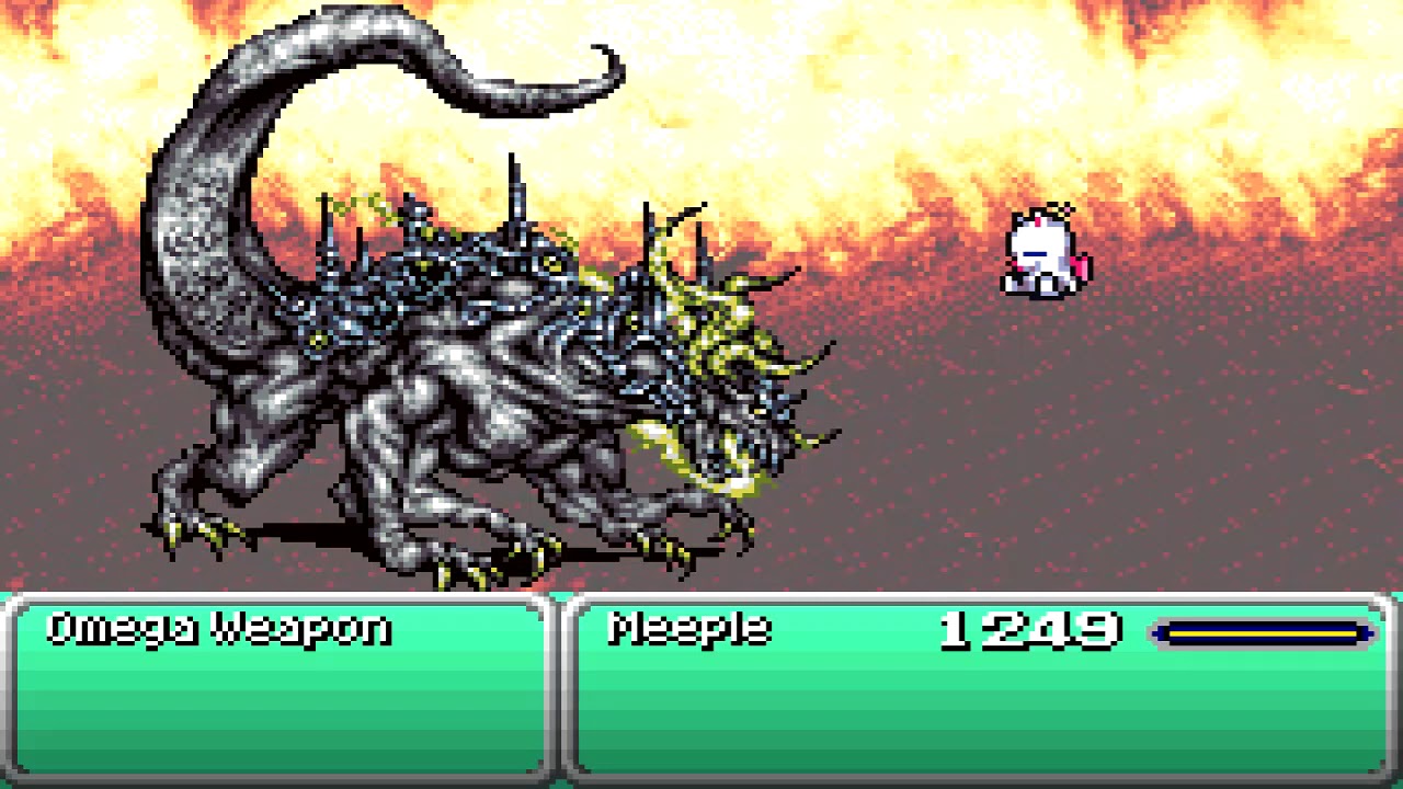 Final Fantasy VI Advance - Omega Weapon: Mog Solo - YouTube