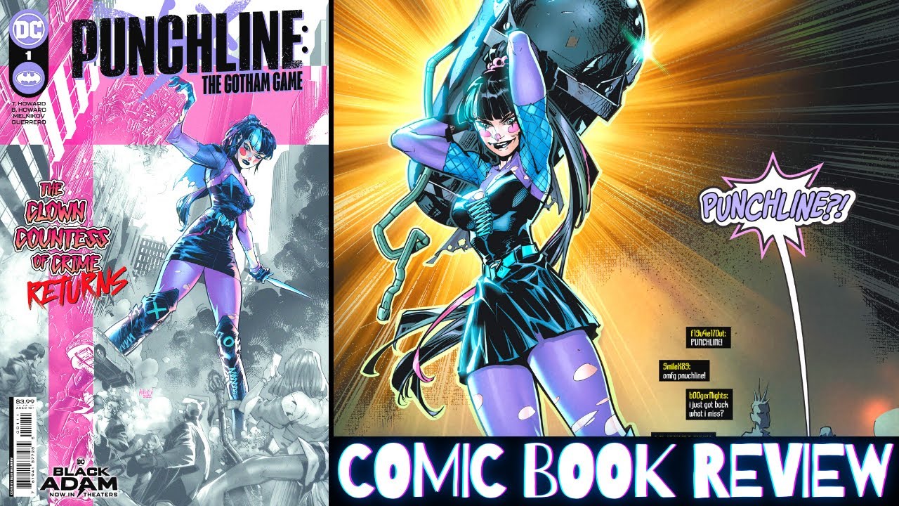 Comic Review | Punchline: The Gotham Game #1 | DC Comics - YouTube