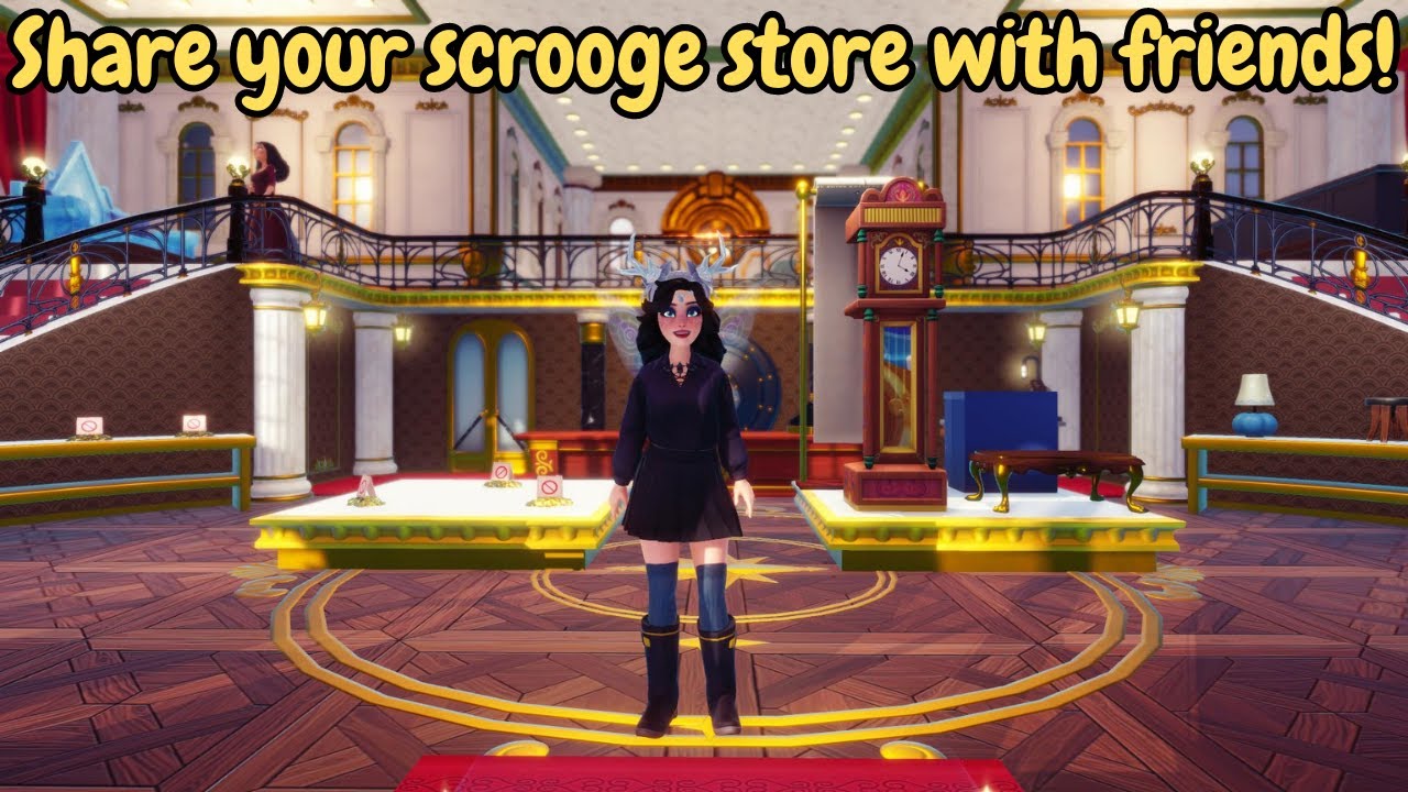 Share your Scrooge Store with friends! - YouTube
