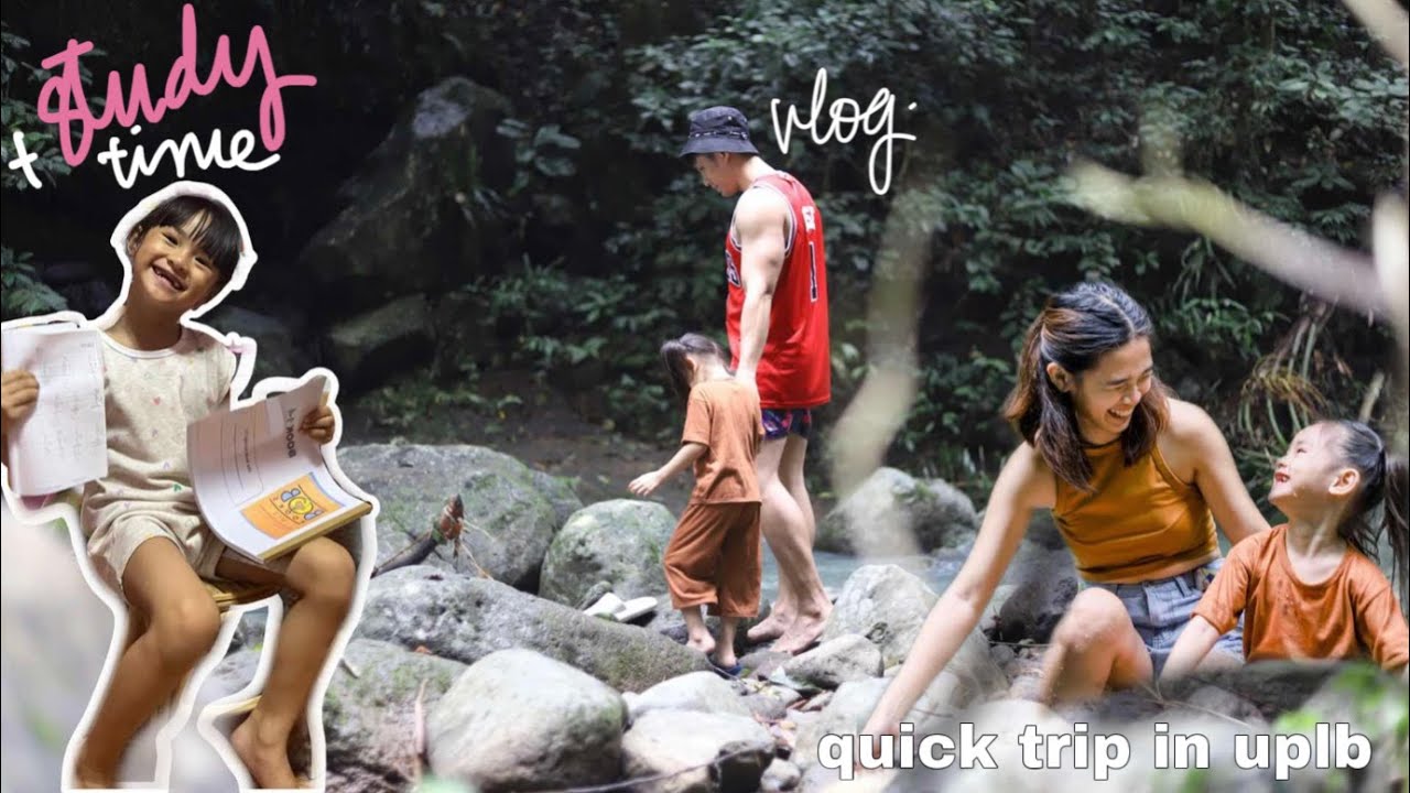 Laguna vlog • picnic & natural pool inside UPLB + back to reading ...