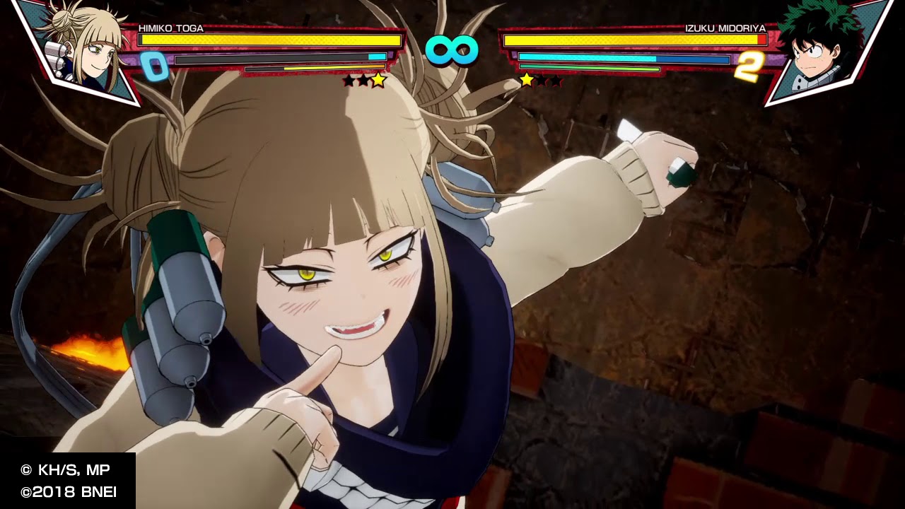 My Hero One's Justice Toga vs Izuku - YouTube