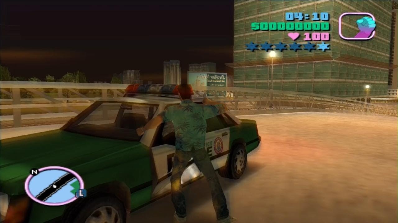 Rockstar game logic punch Police car vehicle still got 1 star wanted ...