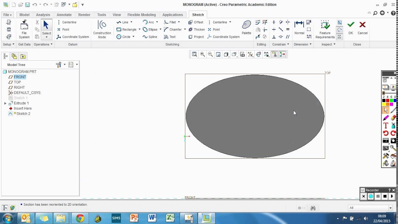 Toolbox monogram CAD/CREO - YouTube
