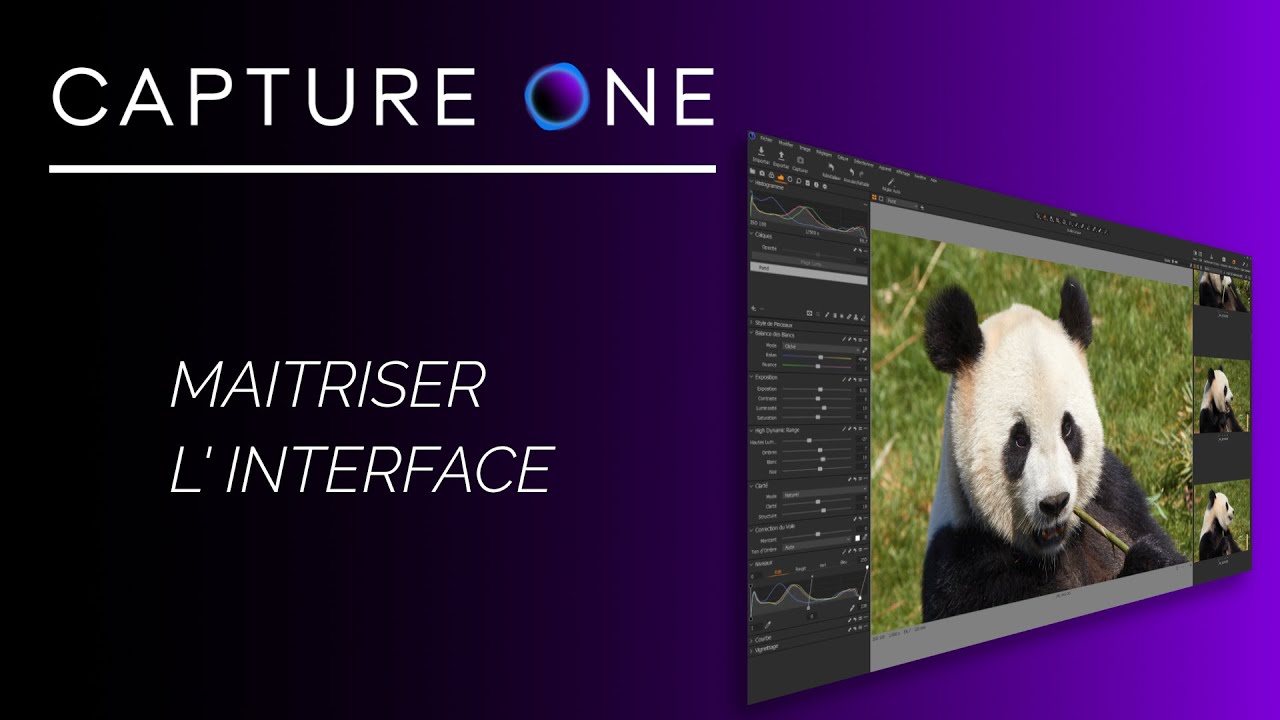 Capture One : découvrir l'interface - YouTube