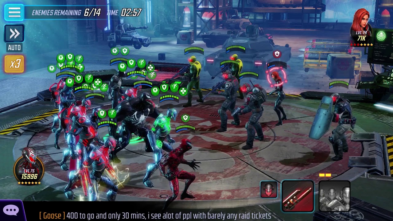 Marvel Strike Force Ultimus Raid VII Difficulty 1 Node 5 (C5) - YouTube