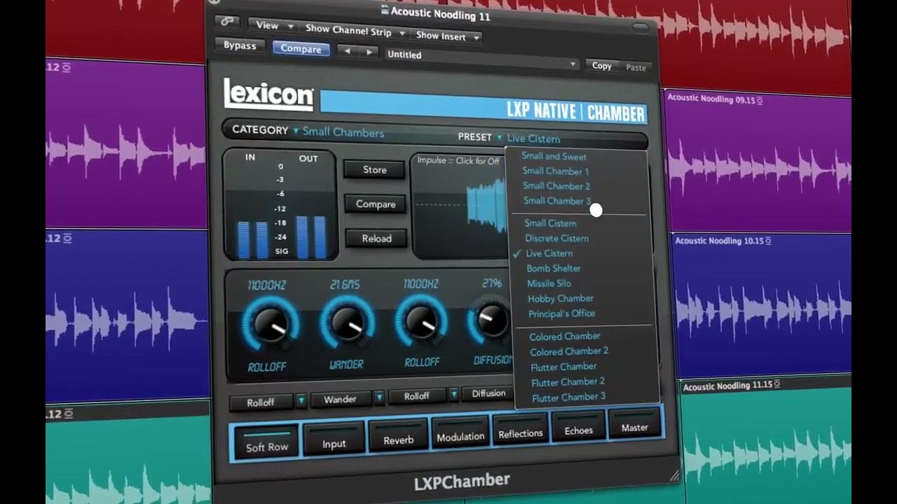 Lexicon Pro LXP Native Reverb Plugin | Chamber Algorithm - YouTube