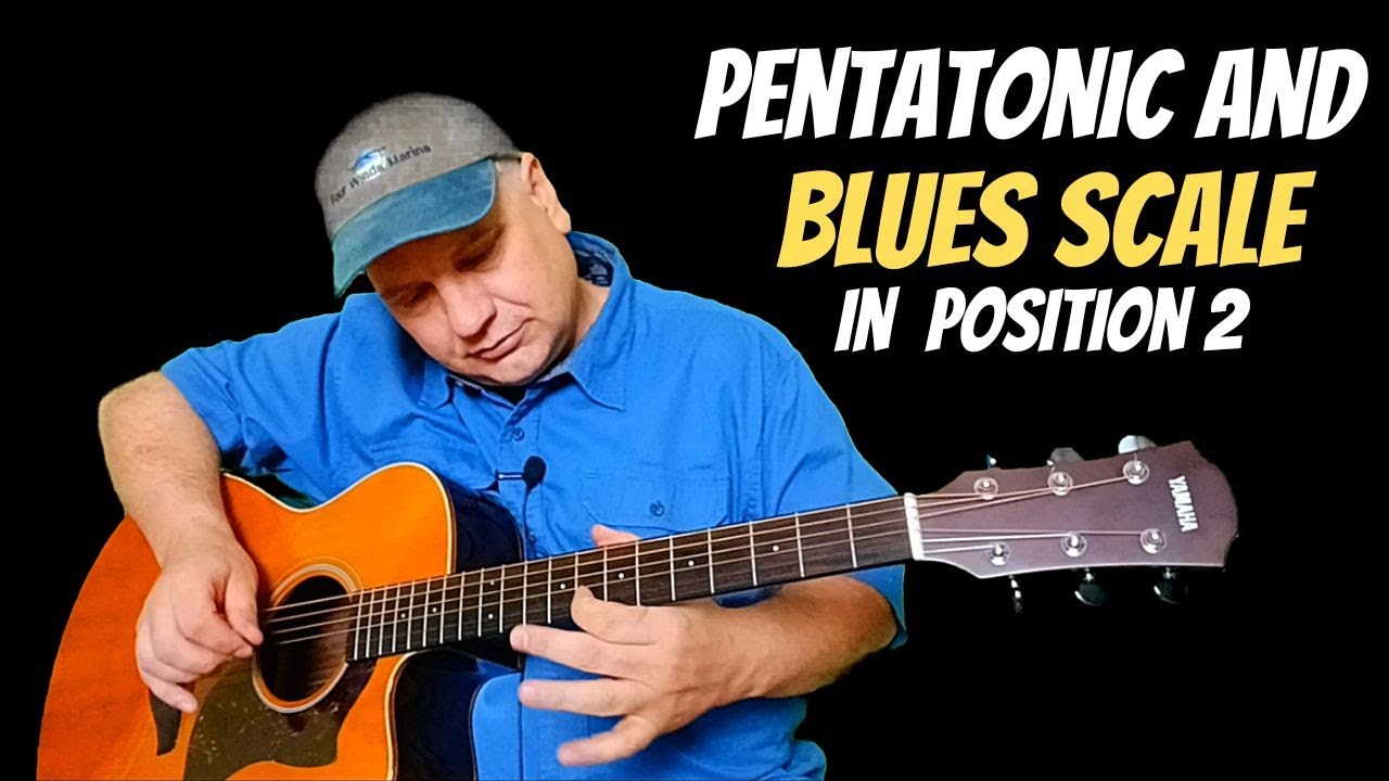 Pentatonic Scale and Blues Scale Position 2 - Blues Guitar Lesson - YouTube