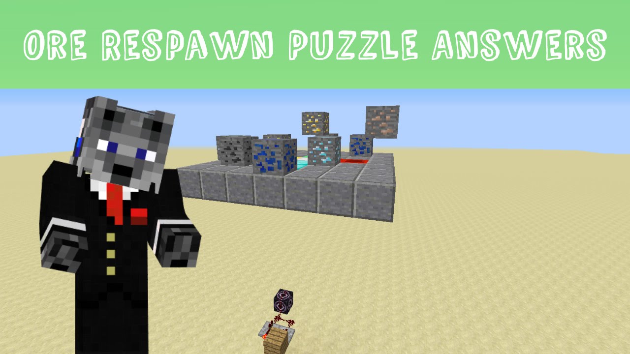 Ore Respawn Puzzle Answers - YouTube