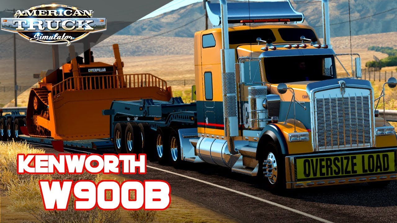KENWORTH W900B MOD SHOWCASE | AMERICAN TRUCK SIMULATOR - YouTube
