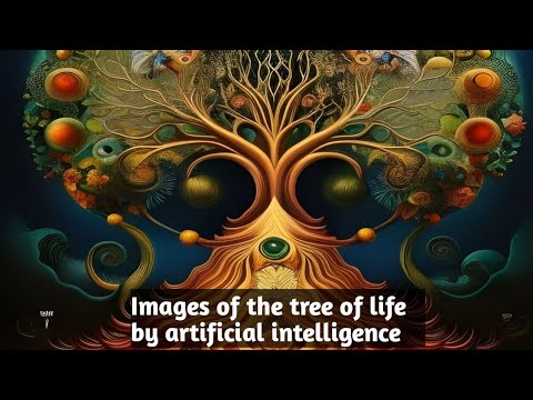 Images of the tree of life by artificial intelligence - YouTube