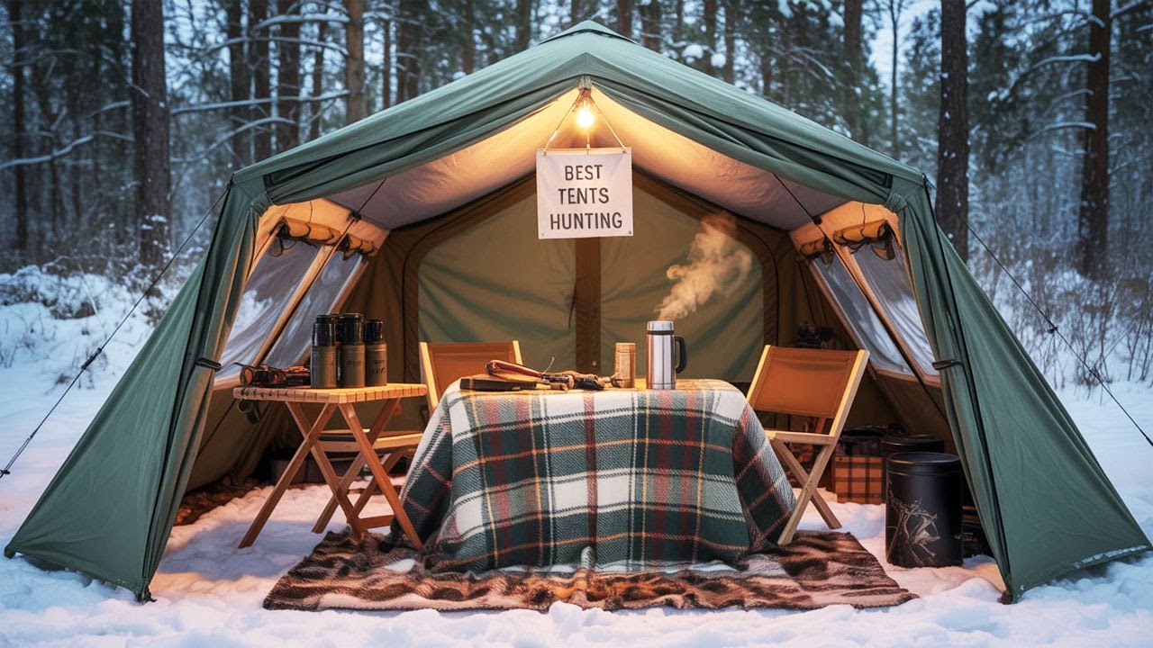 Top 7 Best Hunting Tents 2025 – My Experience, Your Guide - YouTube