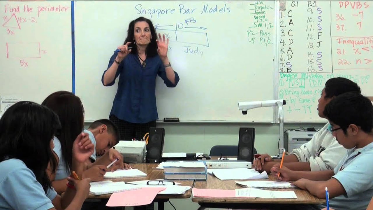 Week 6 P2 Singapore Bar Models Part 1 - YouTube