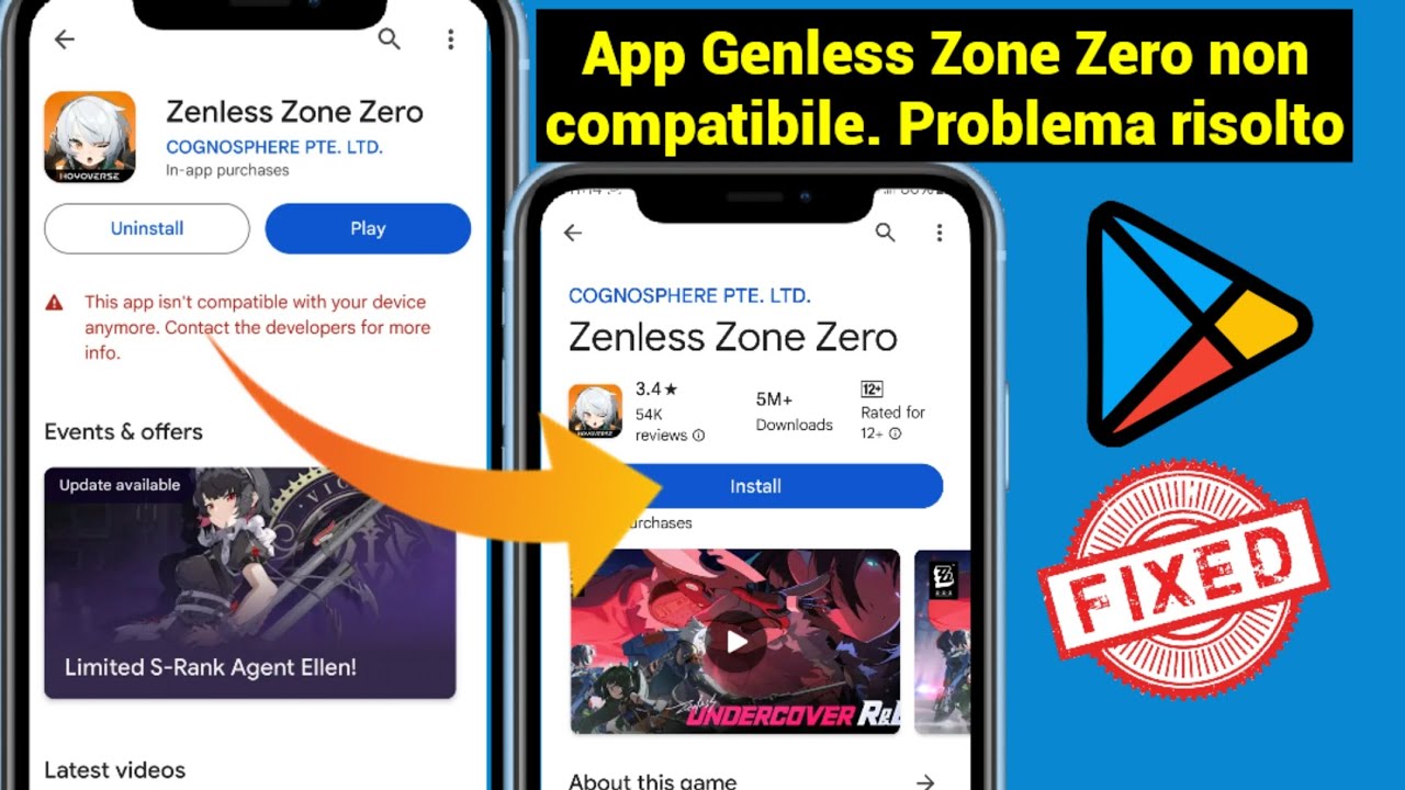 Come risolvere l'app non compatibile con Zenless Zone Zero (metodo ...