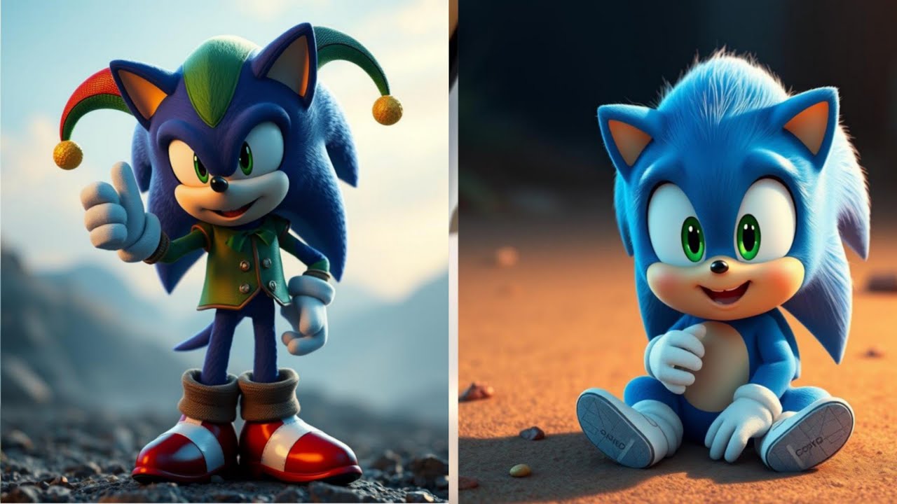 Sonic Dash - Jester Sonic vs Baby Sonic - All Characters Unlocked ...