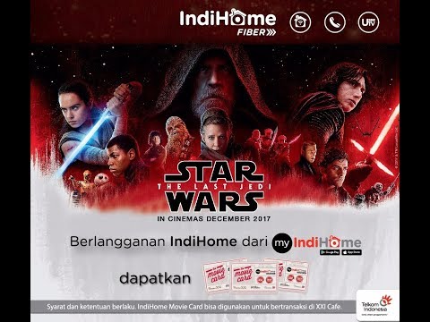 INDIHOME MOVIE CARD EDISI STAR WARS