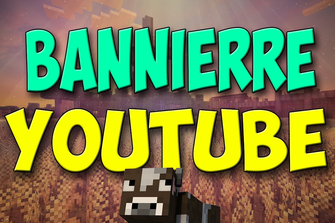Comment faire une Bannière Minecraft - YouTube