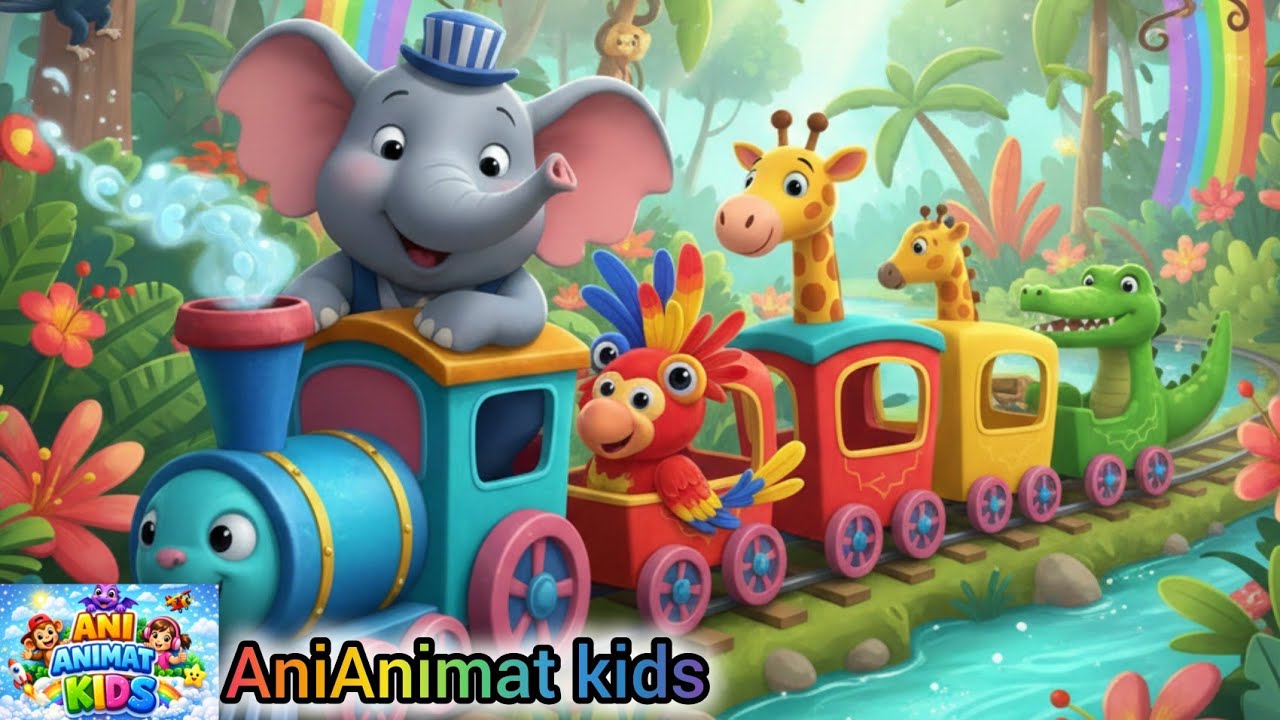 Humpty train Kids songs | Colour songs | Lattets Rhyme Epi-16 | Ani ...
