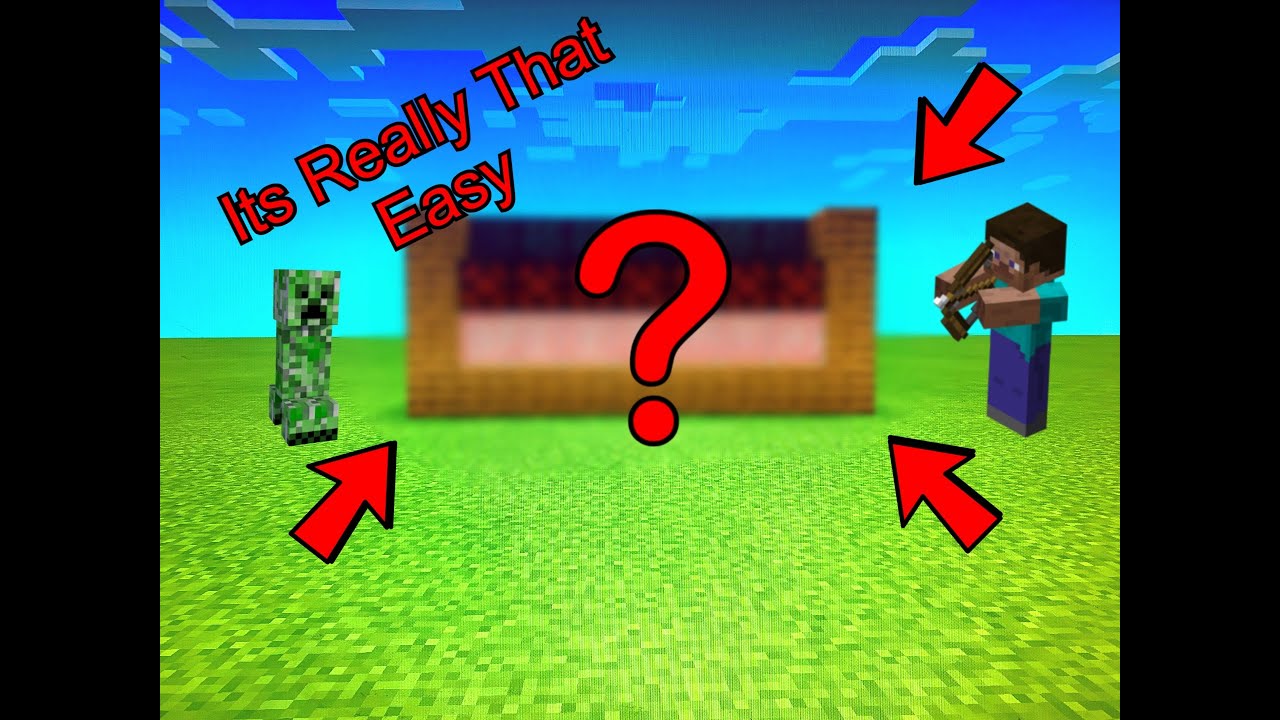 ️Minecraft: How To Build A Working Target | Quick Tutorial | - YouTube