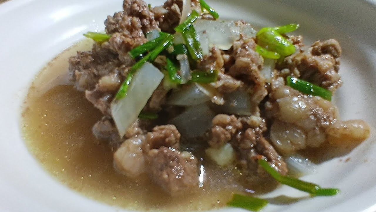 CARABAO PICADILLO RECIPE - YouTube