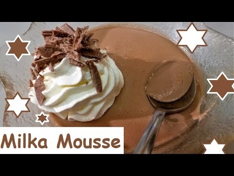 Milka Mousse aus "NUR" 3 Zutaten! - YouTube