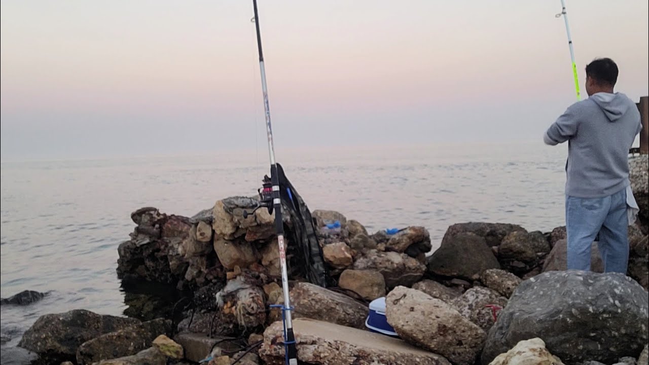 EP.14 fishing adventure al fintas kuwait - YouTube