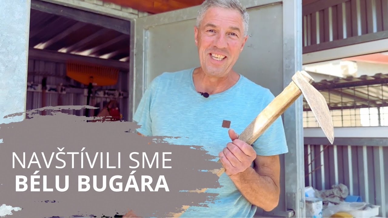 Béla Bugár nás privítal u seba v záhrade - YouTube