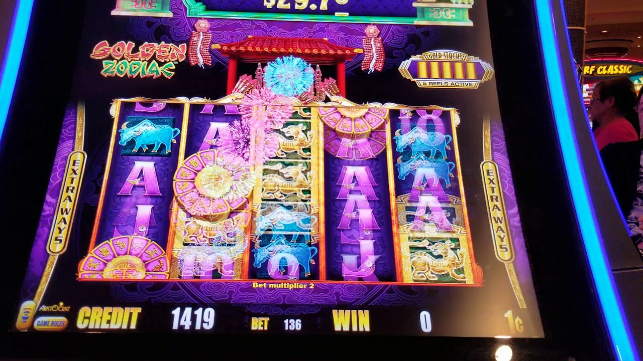 $100 VS Gold Stacks = Angry gambler + Progressive win!! - YouTube