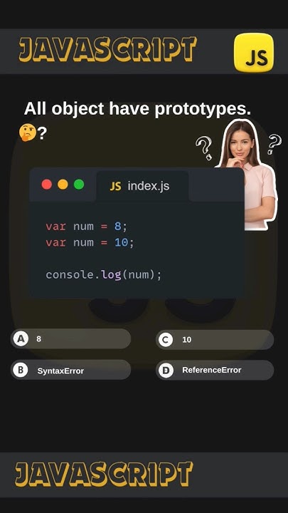 interesting javascript 🌐💯🌐 questions. #coding #status #trending #javascript - YouTube