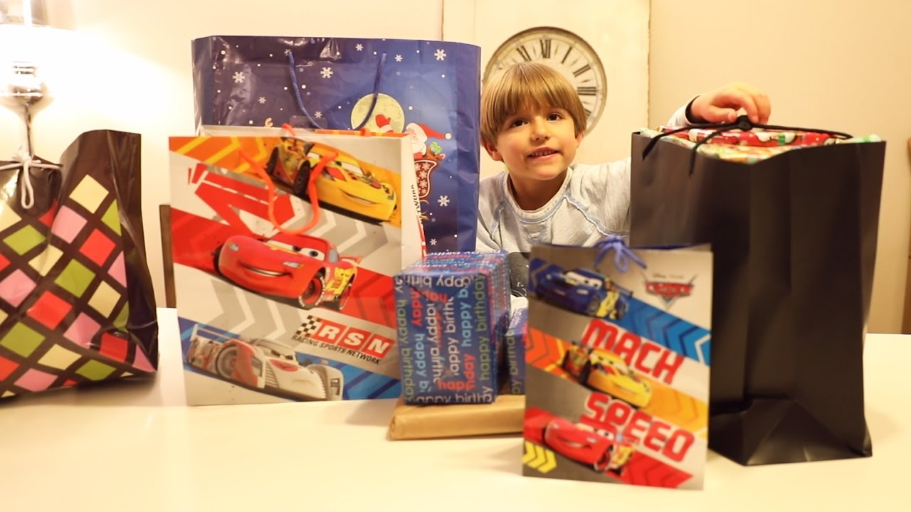 Birthday Toys Presents Opening - YouTube