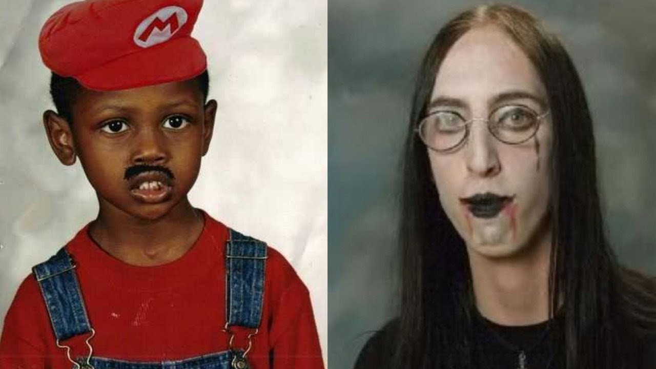 Hilarious Yearbook Photo Fails - YouTube