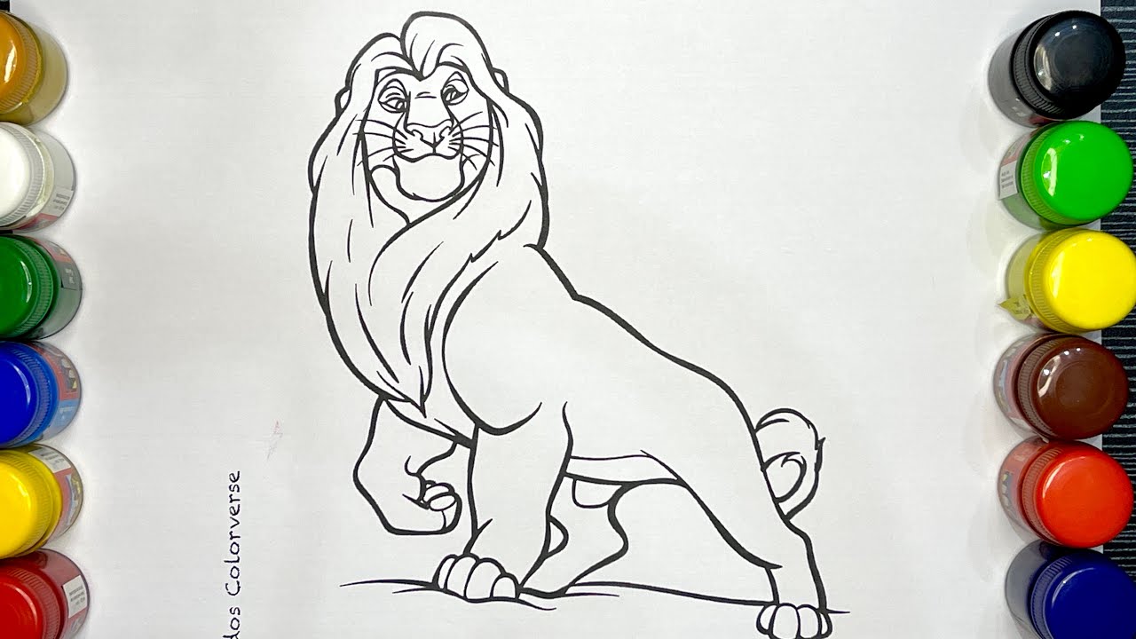 The Lion King Mufasa Disney @KiddosColorverse #youtube #lionking # ...