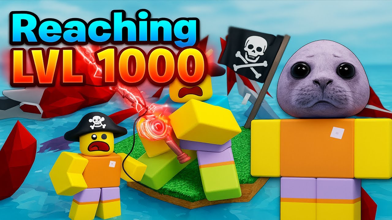 Reaching Level 1000 in 59 Hours (Fisch) - YouTube
