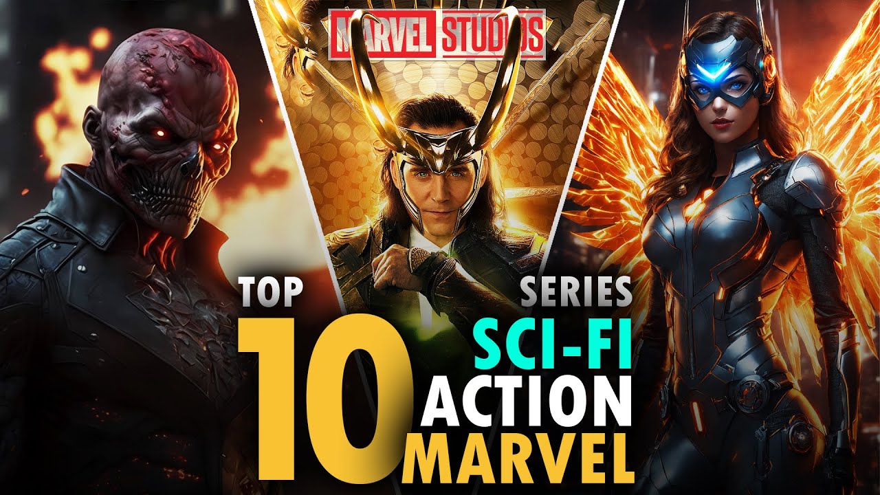 Top 10 Most Watched MARVEL Web Series of All Time | Best Sci-Fi Action ...