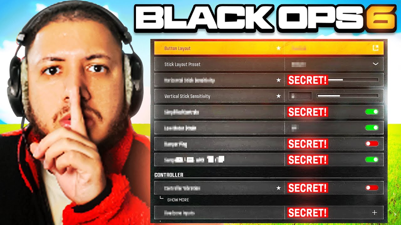 6 SECRET TIPS that will help you DOMINATE BO6 (Best Settings in BO6 ...