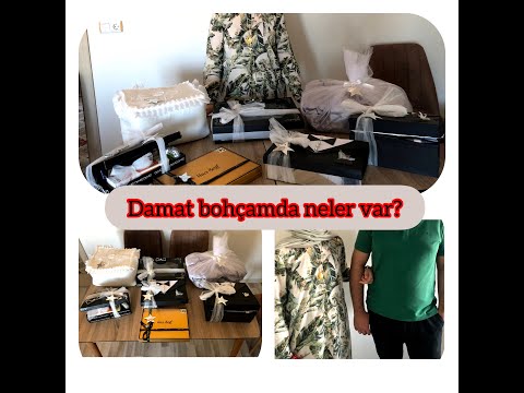 Damat bohçası | Damat bohçamda neler var? 💁🏻‍♀️| Bohça götürüyoruz #damatbohçası #damat #çeyiz