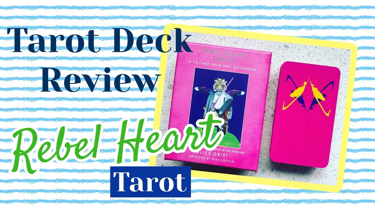 Tarot Deck Review of the Rebel Heart Tarot - YouTube