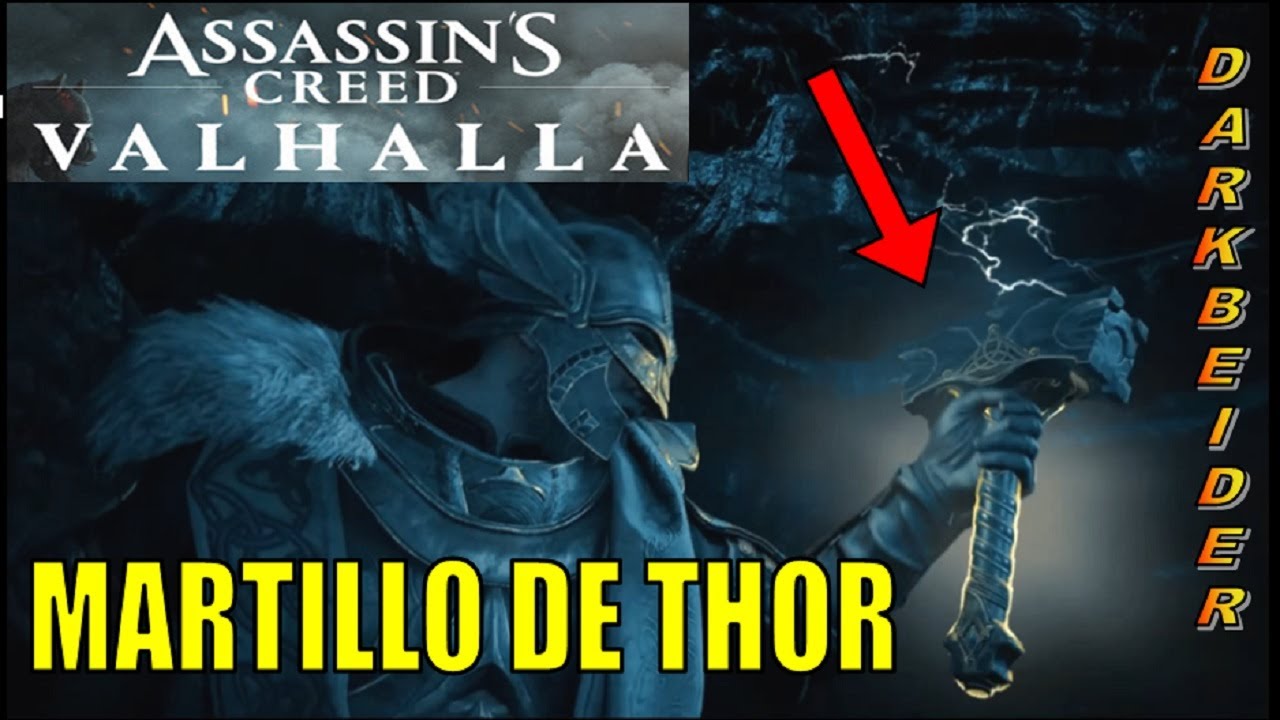 Martillo de Thor Assassins Creed Valhalla Mjolnir - Como conseguir la ...