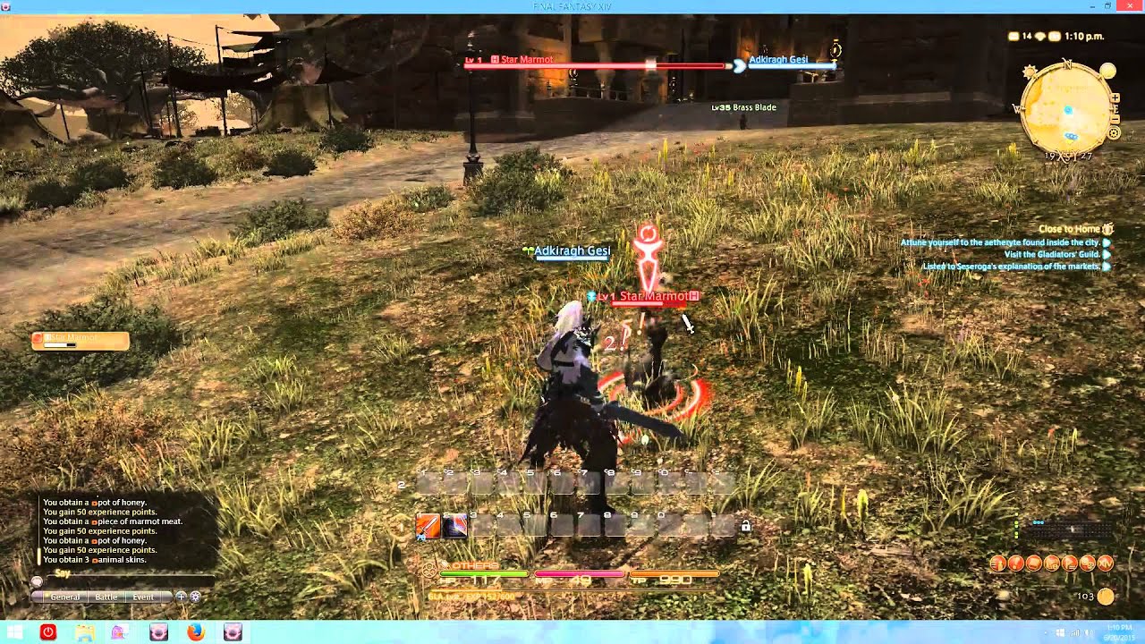 Au Ra Male (Xaela) voice test. FFXIV voice 4 - YouTube