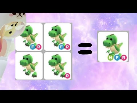 Making my FIRST NEON T REX!? - Roblox (Adopt me) - YouTube