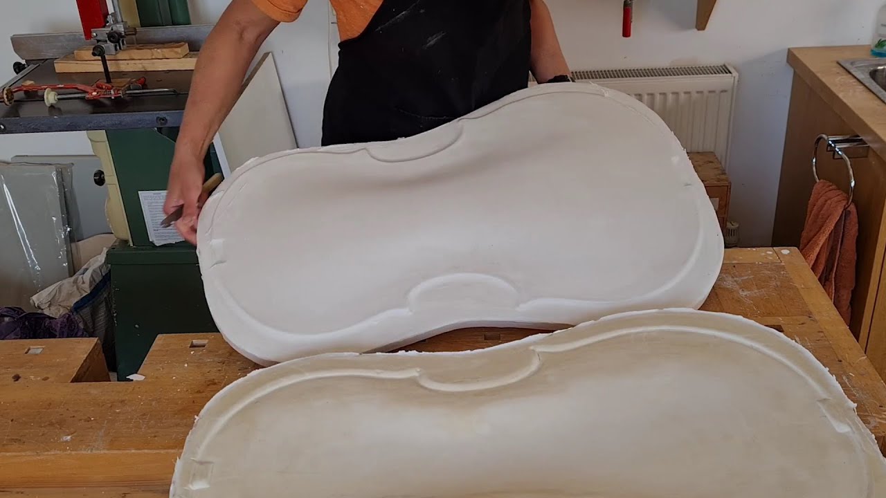 Making A Positive Cello Cast - Time-Lapse - YouTube