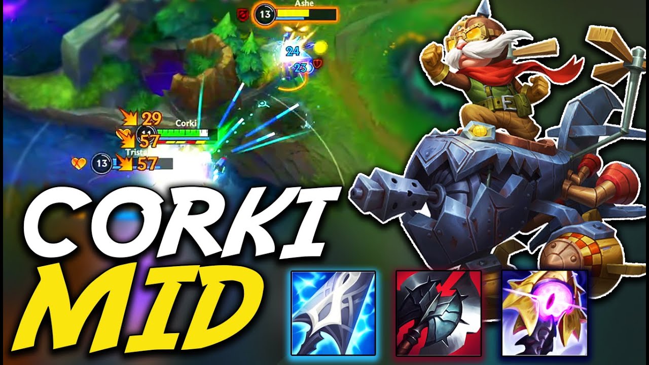 CORKI MID HIBRIDO EN WILD RIFT!! - YouTube
